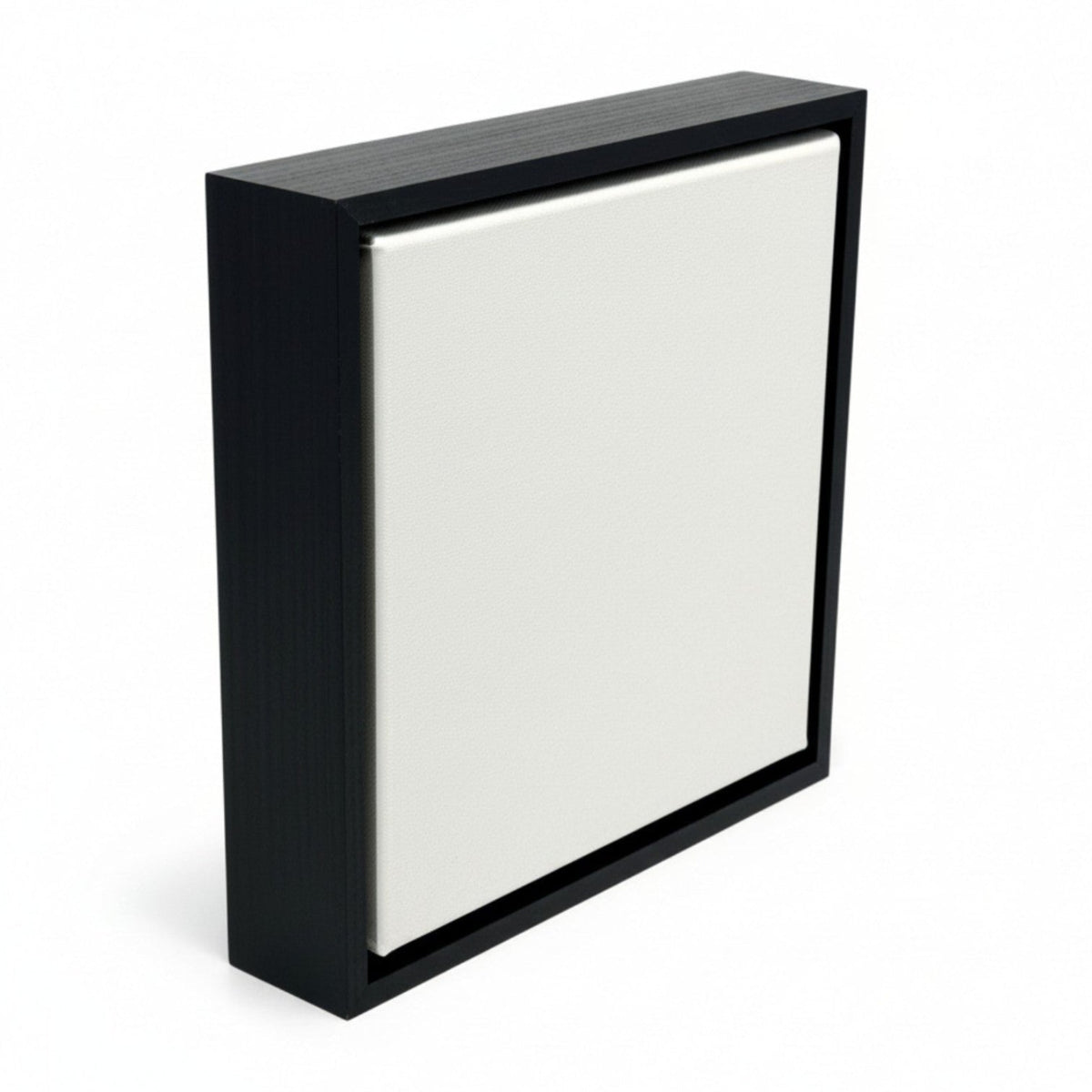 Black Stained Wood Floater Frame for 1.5" Deep Canvas | Canvas Floater ...