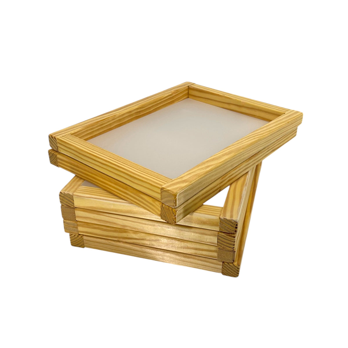 Silk Screen Frame, 12x16" OD, with high quality SAATI mesh | Wooden ...