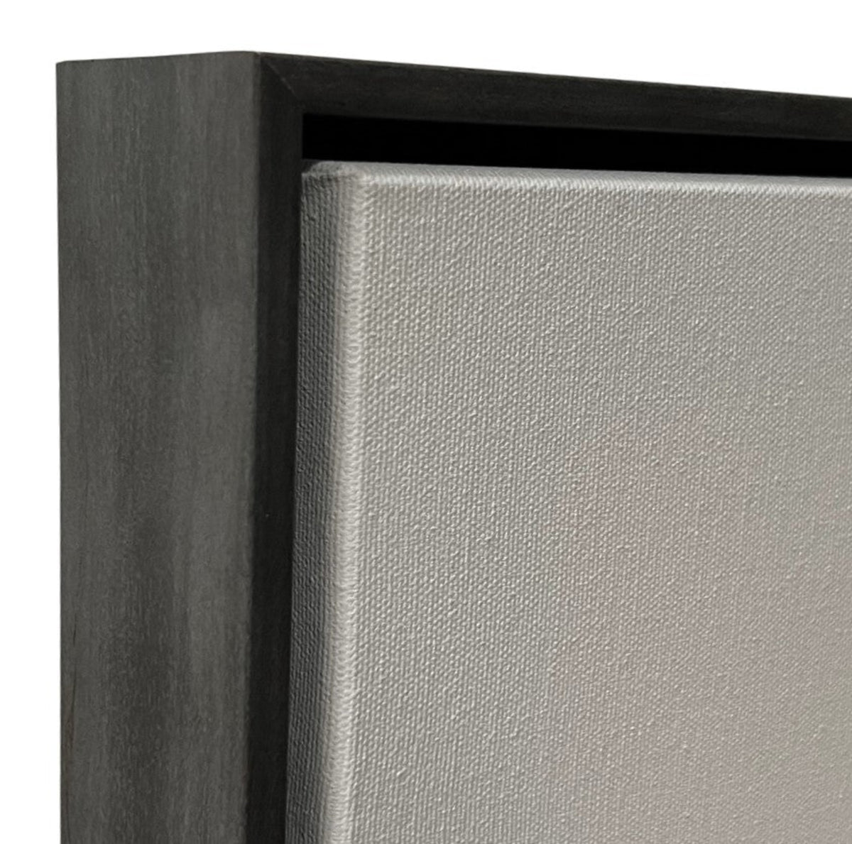 Smoke Gray Cherry Floater Frame 1.5" Deep | Canvas Floater Frames ...